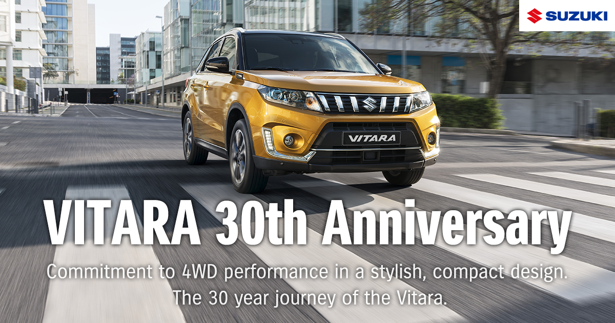 1st Generation 1988-1998 | VITARA 30th Anniversary | GLOBAL SUZUKI